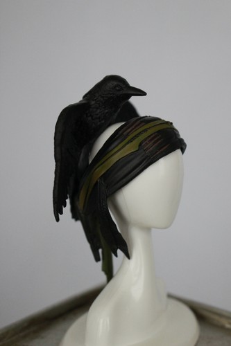 Tonto Barbie Ken Headband Hat Raven Native American Indian Accessory 1/ ...