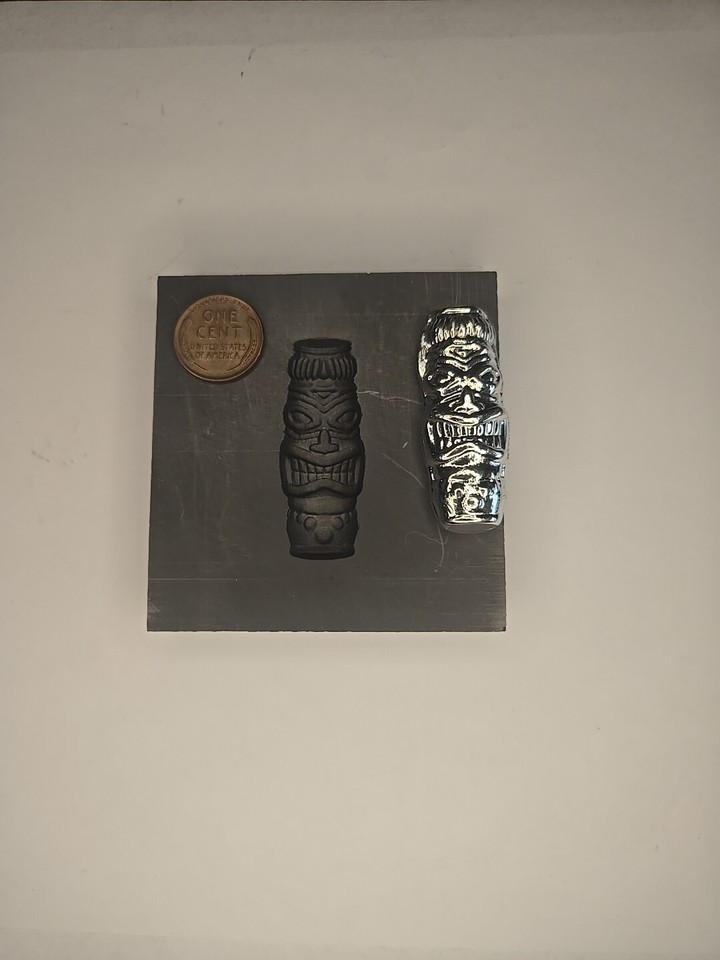 Tiki 3D Graphite Ingot Mold for Gold Silver Copper Melting Casting ...