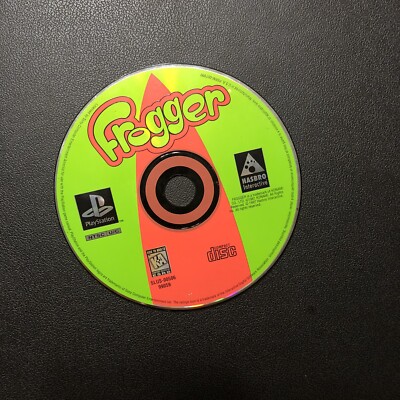 Frogger (Sony PlayStation 1, 1997) PS1 Hasbro Interactive - LOOSE DISC ...