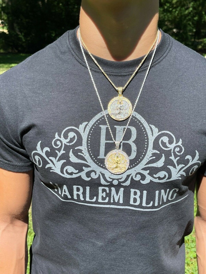 Real 925 Silver Gold Plated Euphanasia Tupac 2Pac Pendant Medallion ...