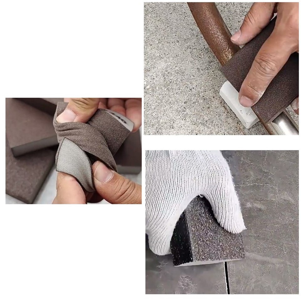 1 X Grit 60-320# Wall Grinding Sponge Sand-Block Sandpaper Polished ...