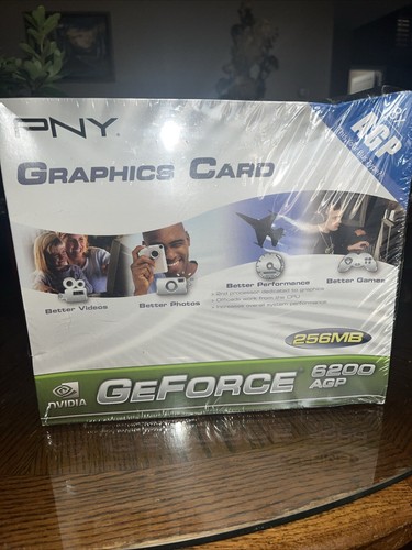 SEALED PNY Graphics Card GeForce nVidia DDR 6200 AGP 256MB | eBay
