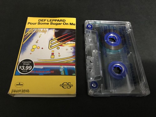 DEF LEPPARD POUR SOME SUGAR ON ME AUSTRALIAN CASSINGLE CASSETTE TAPE | eBay