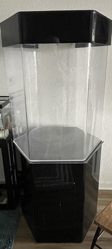 75 Gallon Clear Acrylic Hexagon Aquarium with Acrylic Stand and Hood | eBay