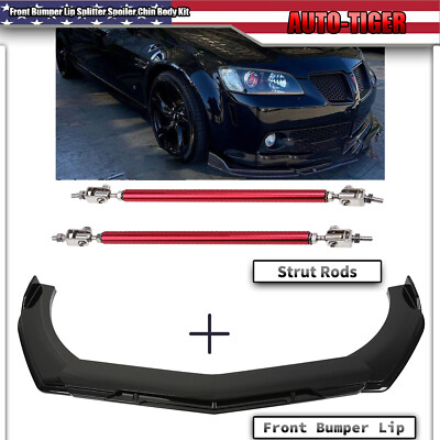 For Pontiac G8 GT GTO Front Bumper Lip Splitter Spoiler Chin Body Kit ...