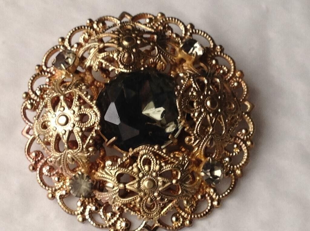 Broche Tchèque Tchécoslovaquie vintage Bijouterie d6236 | eBay