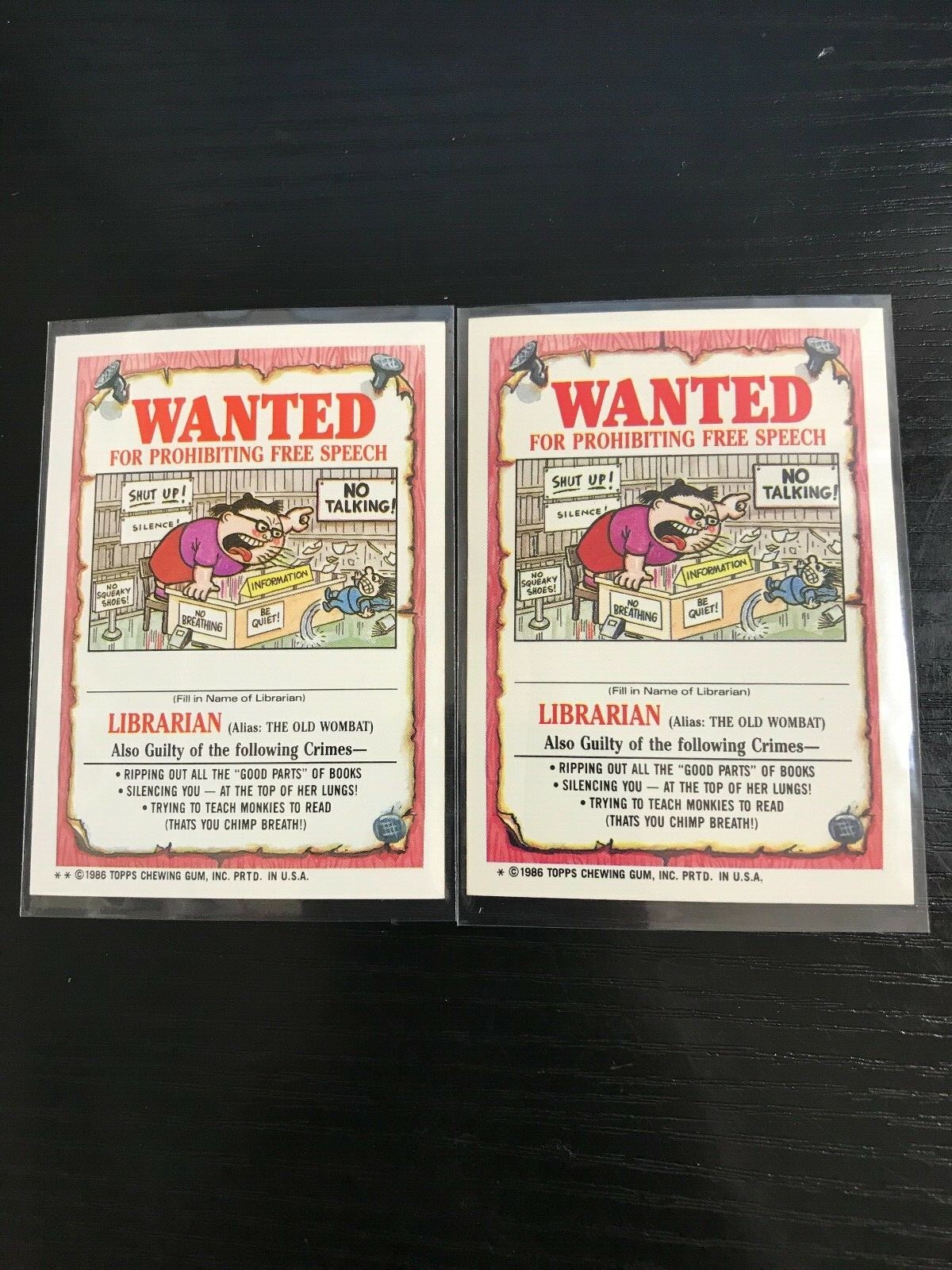 1986 Topps Garbage Pail Kids Series 4 Nicky Hickey 130a & Hank E. Panky ...