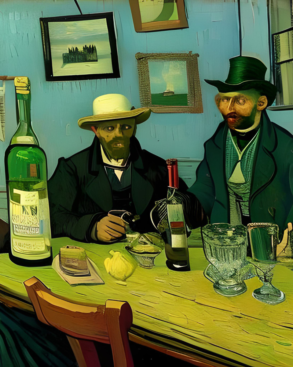 Absinthe Painting Van Gogh