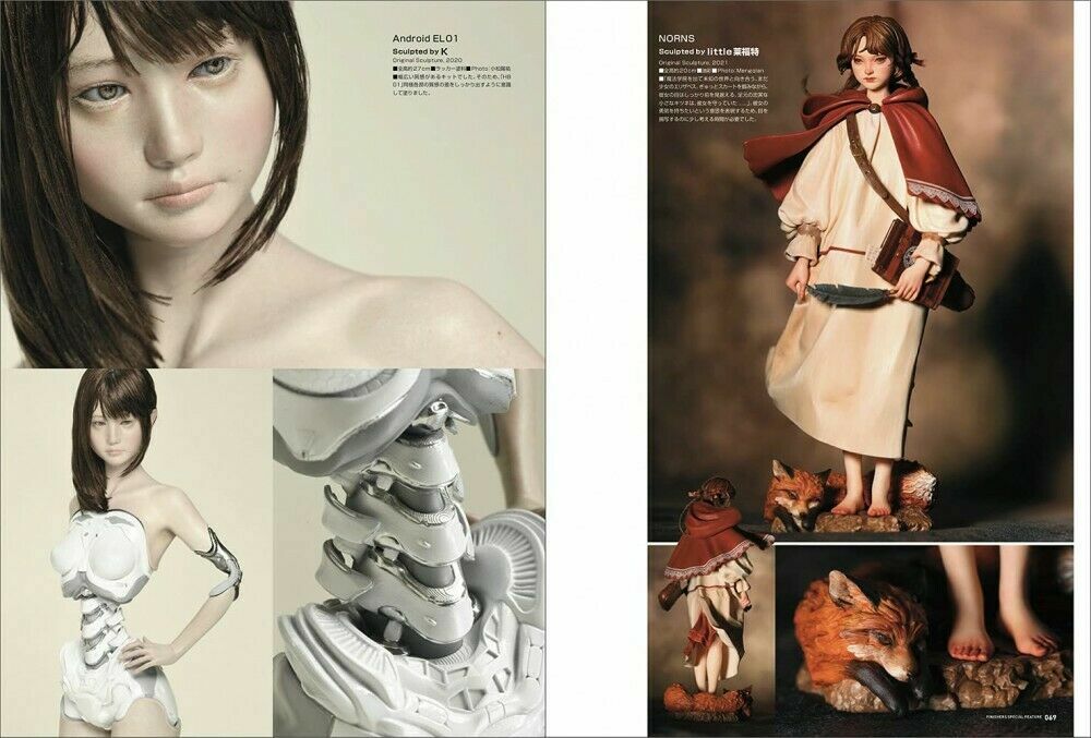 'NEW' SCULPTORS 05 | JAPAN Anime Figure 3D Models Sculpting Visual Book ...