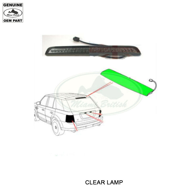 LAND ROVER THIRD BRAKE STOP LAMP LIGHT RANGE SPORT 10-13 LR020147 OEM ...