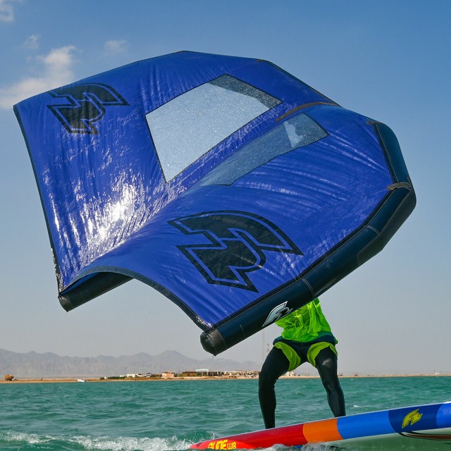 F2 WING SAIL GLIDE SURF BLACK GR. 3 0 QM SURF FOIL SEGEL WINGSEGEL ...