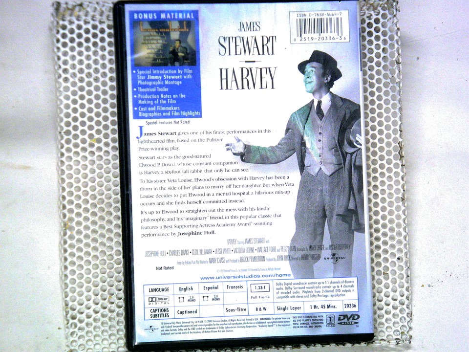 Harvey [1950]James Stewart [DVD] 25192033636 | eBay
