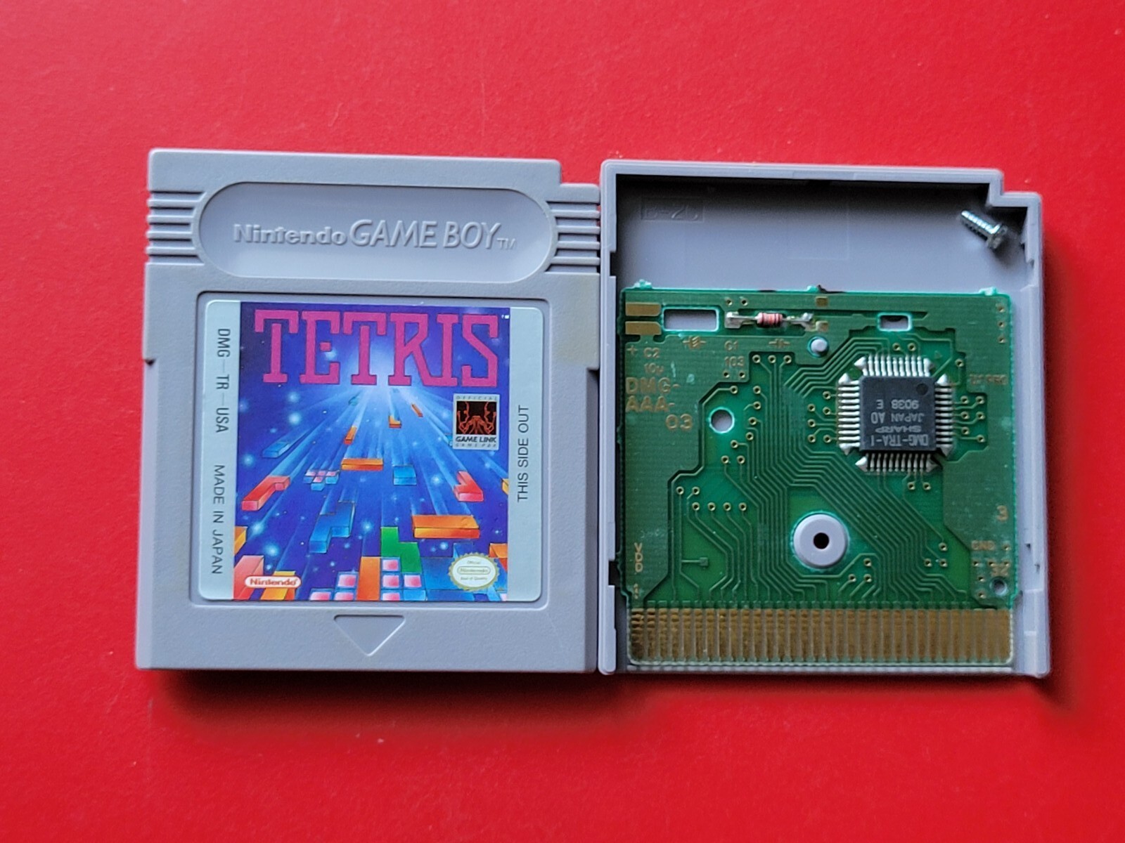 Tetris Nintendo Game Boy Original DMG-TR-USA *Authentic* Fast Shipping ...