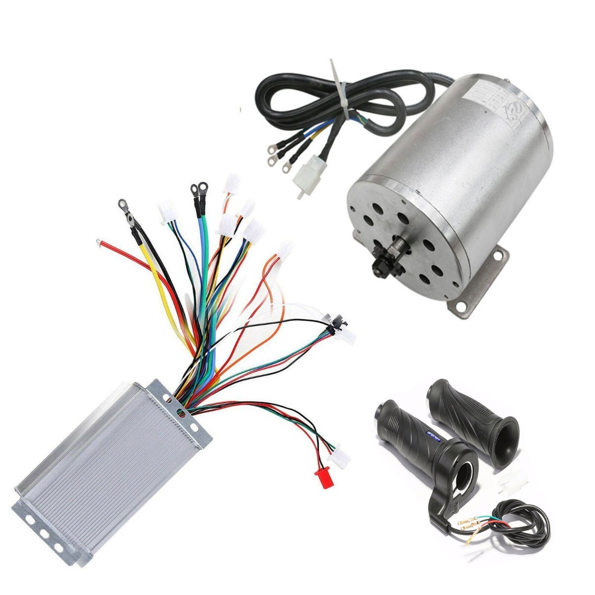48V 1800W Brushless DC Motor Controller Throttle for Electric Scooter ...