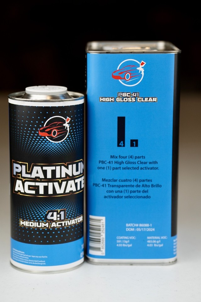 GM Gallon Ready To Spray Auto Basecoat Paint + Clear Coat Kit PICK YOUR ...