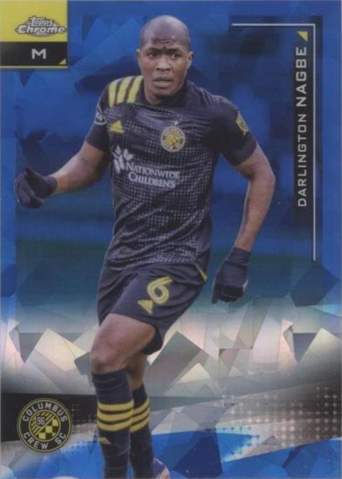 2021 Topps Chrome MLS Sapphire Edition - Darlington Nagbe #97 for sale ...