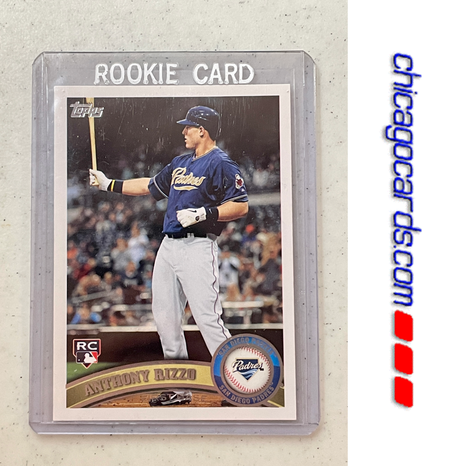 Anthony Rizzo 2011 Topps Update RC Rookie Card #US55 Pack-Fresh Posbl ...