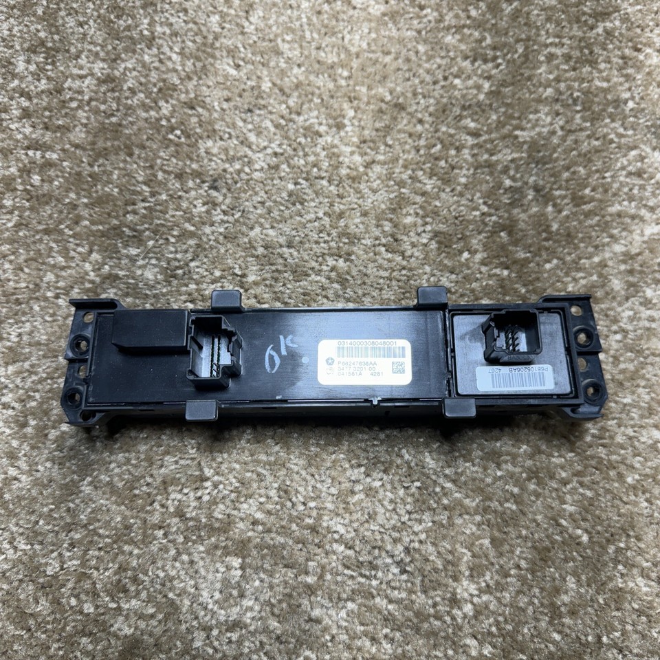 2013-2018 DODGE RAM 3500 ELECTRONIC TRAILER BRAKE TRACTION SWITCH PANEL ...