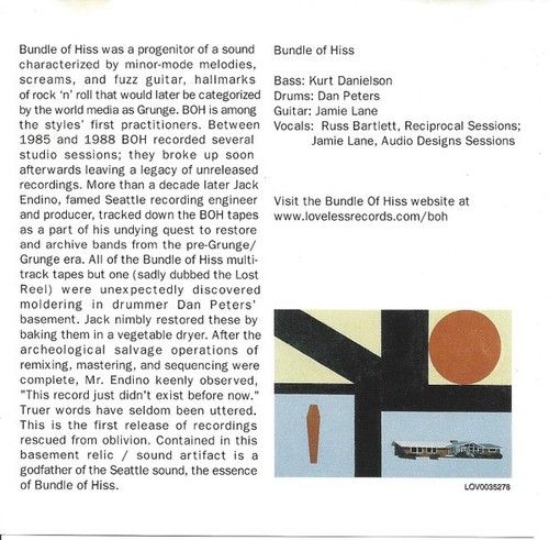 Bundle Of Hiss - Sessions : 1986 ‎– 1988 (CD, Album) (Very Good Plus ...