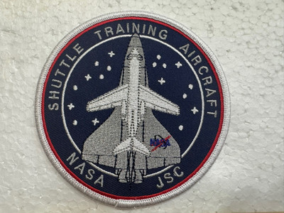 Vintage NASA Space Shuttle Patch- JSC Shuttle Training Aircraft | eBay
