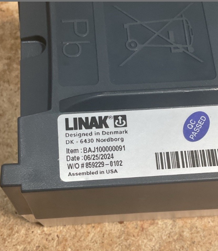 Invacare Reliant 450 350 600 Battery Pack (FOR PARTS) DAMGED | eBay