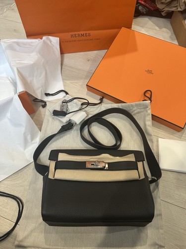 New 2025 Hermes Kelly Messenger PM Togo Calfskin Leather Shoulder Bag ...