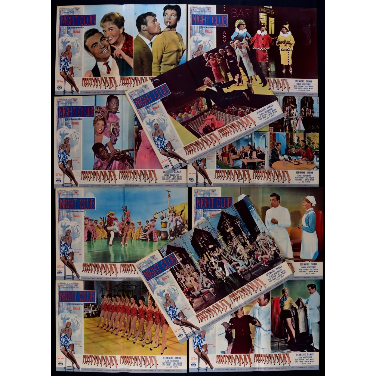 Photo Cards NIGHT CLUB Germaine Damar Show Girl Ballerina Musical F322 ...