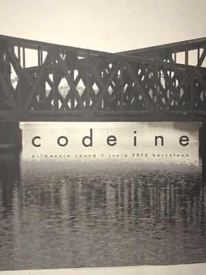 Codeine Rare Tour Poster Sub Pop Records Numero Group Low June Of 44 ...