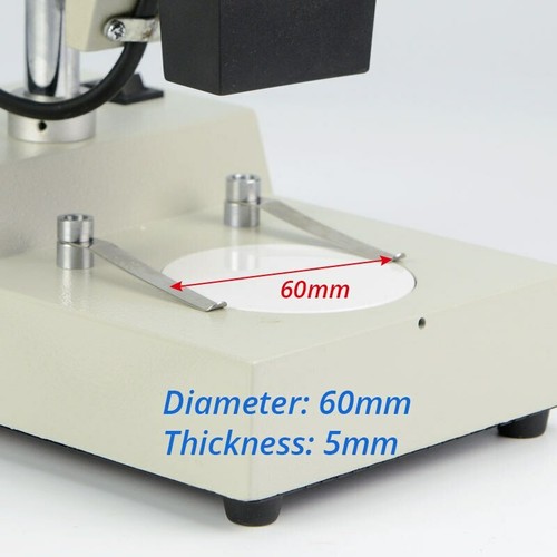 Stereo Microscope Bottom Plastic Round Stage Plate Black White Working ...