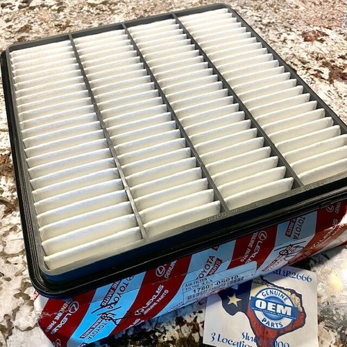 New Toyota OEM Genuine Air Filter Element Tundra Sequoia 178010S010 ...