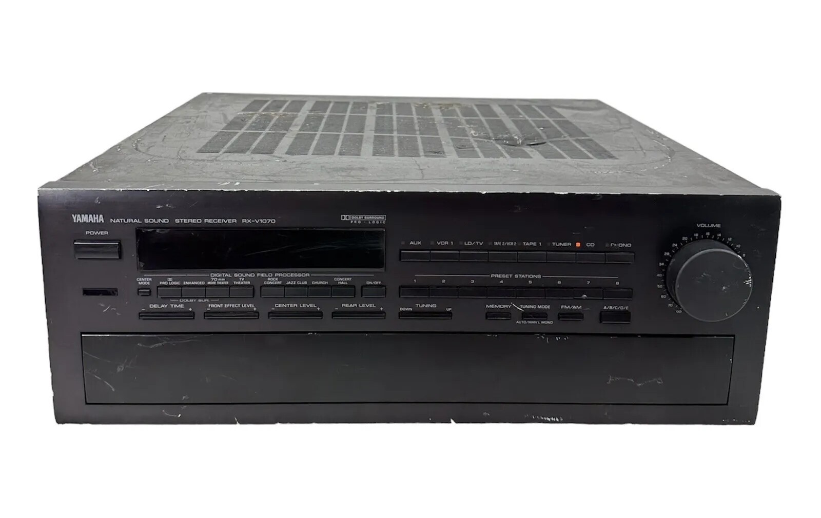 Yamaha RX-V1070 ~ Natural Sound AM/FM Stereo A/V Receiver ~ WORKs/BAD ...