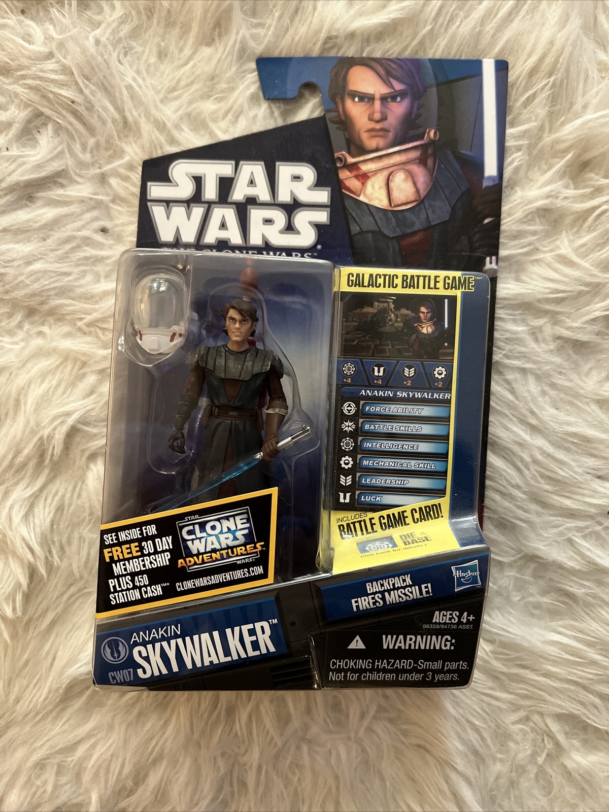 2010 Hasbro Star Wars Clone Wars Set of 6 Embo Rex Skywalker Figure ...