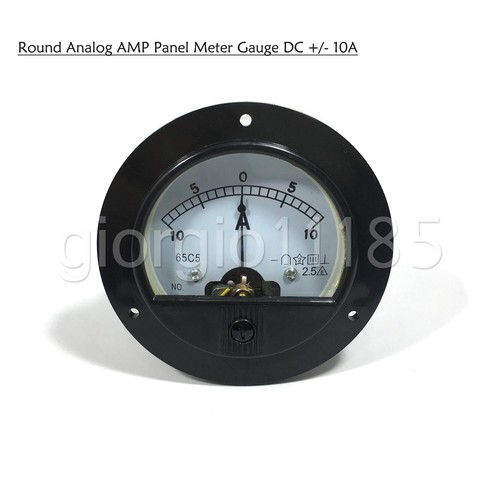 US Stock DC -10A ~ +10A Analog AMP Current Pointer Needle Panel Meter ...