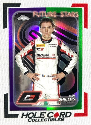 2024 Topps Chrome Formula 1 - F3 Drivers Purple & Green Refractor #57 ...