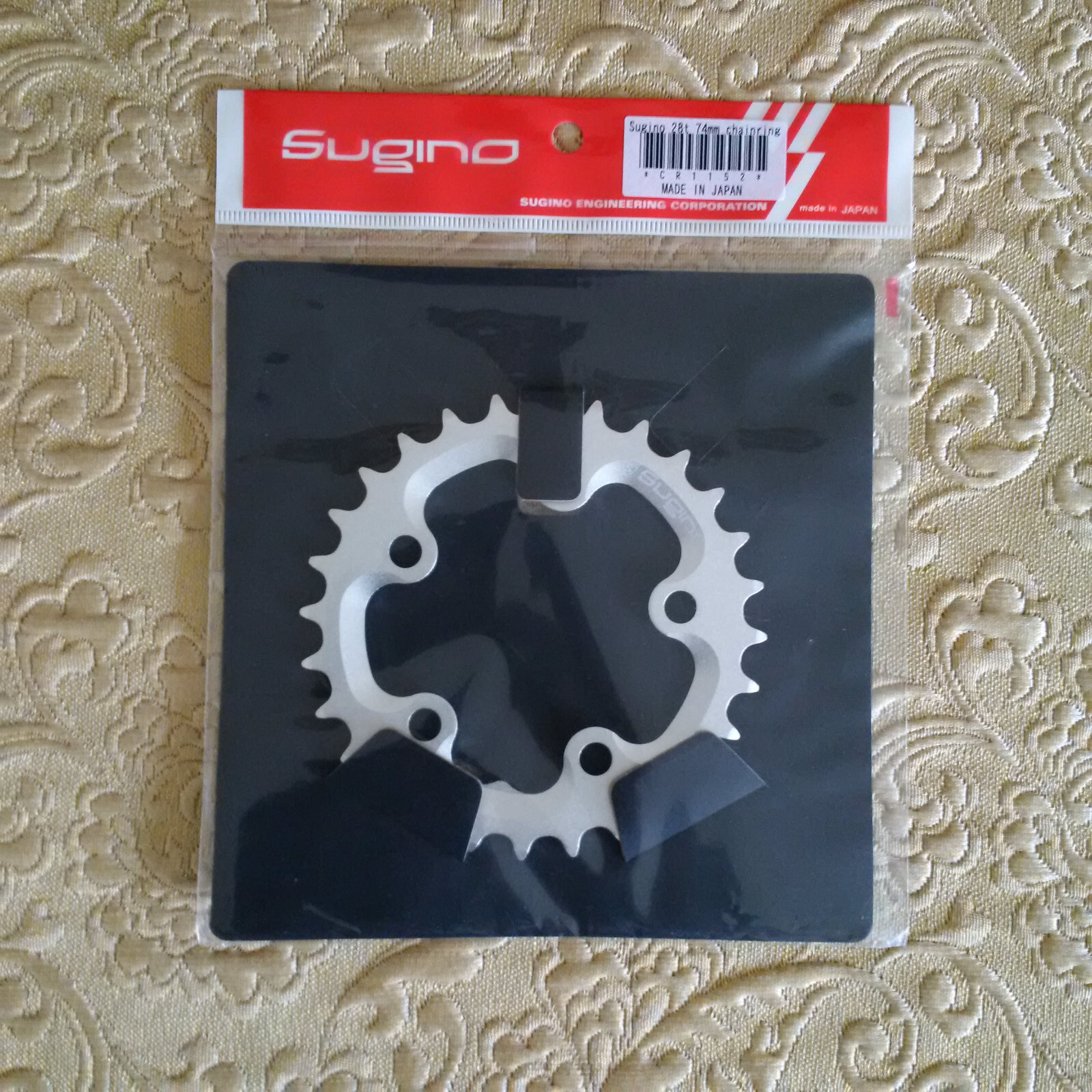 Sugino Standard Chainring, 28t x 74 BCD, Silver, 5 Bolt, CR1152 | eBay
