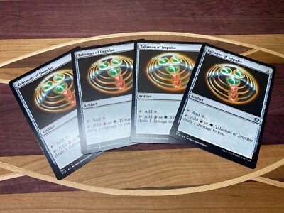 4x Talisman of Impulse Playset - SCD 281 MTG Magic The Gathering | eBay