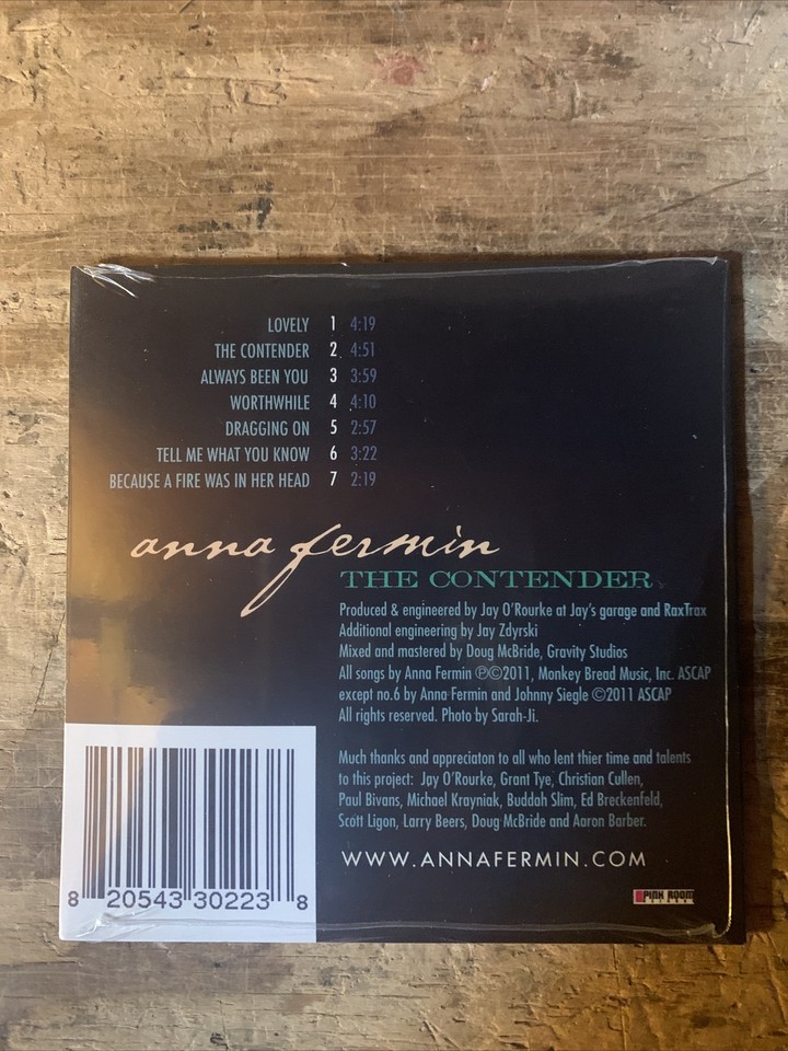 ANNA FERMIN CD The Contender 820543302238 Sealed Rare | eBay