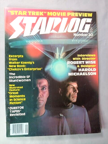 Starlog Magazine #30 Star Trek Movie Preview Jan 1980 VF | eBay