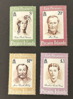 Pitcairn Islands 1994 Early Pitcairners MNH | eBay UK