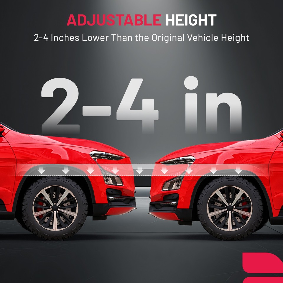 4pc Coilovers for Honda Civic 96-00 Suspension Kit Adjustable Height ...