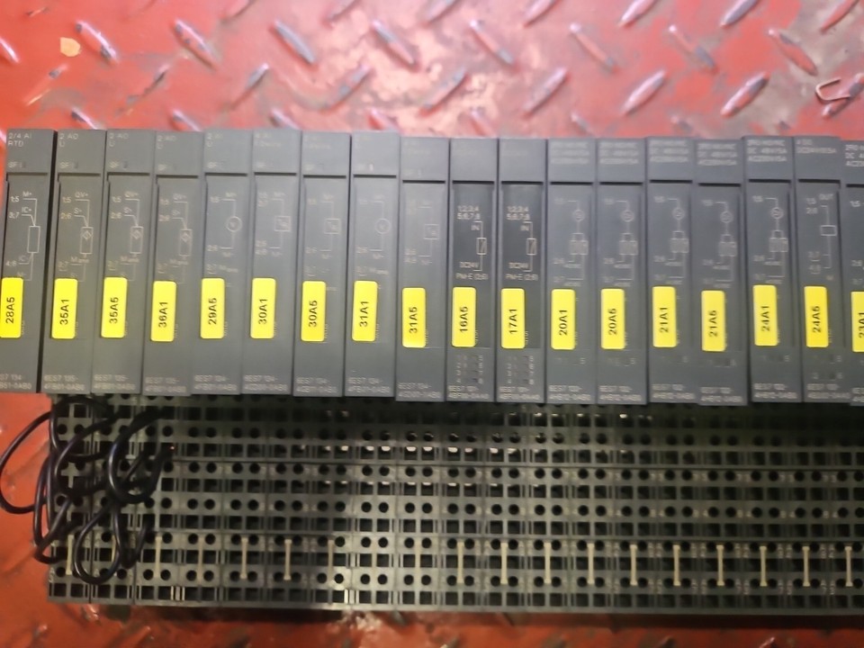 Siemens PLC s7 with multiple a and d cards | eBay UK