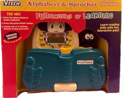 Vtech Educational Alphabert & Sprocket the Ready to Read Robots New ...