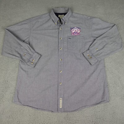 MLB YANKEE STADIUM BUTTON UP SHIRT SIZE XL 75TH ANNIVERSARY GEAR FOR ...