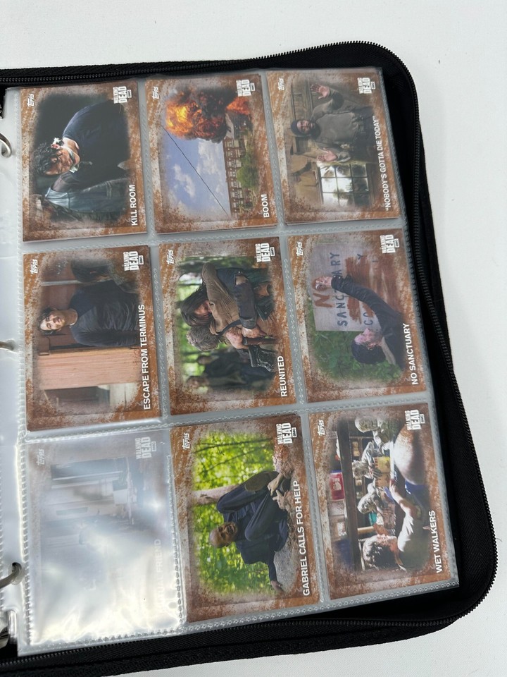 The Walking Dead PICK YOUR CARD - SEASON 5 ☆ RUST PARALLEL ☆ Trading ...