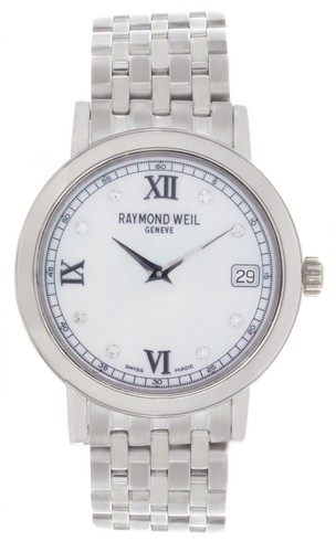 Raymond Weil Toccata Pearl Dial Steel Bracelet Men's Watch 5593-st ...