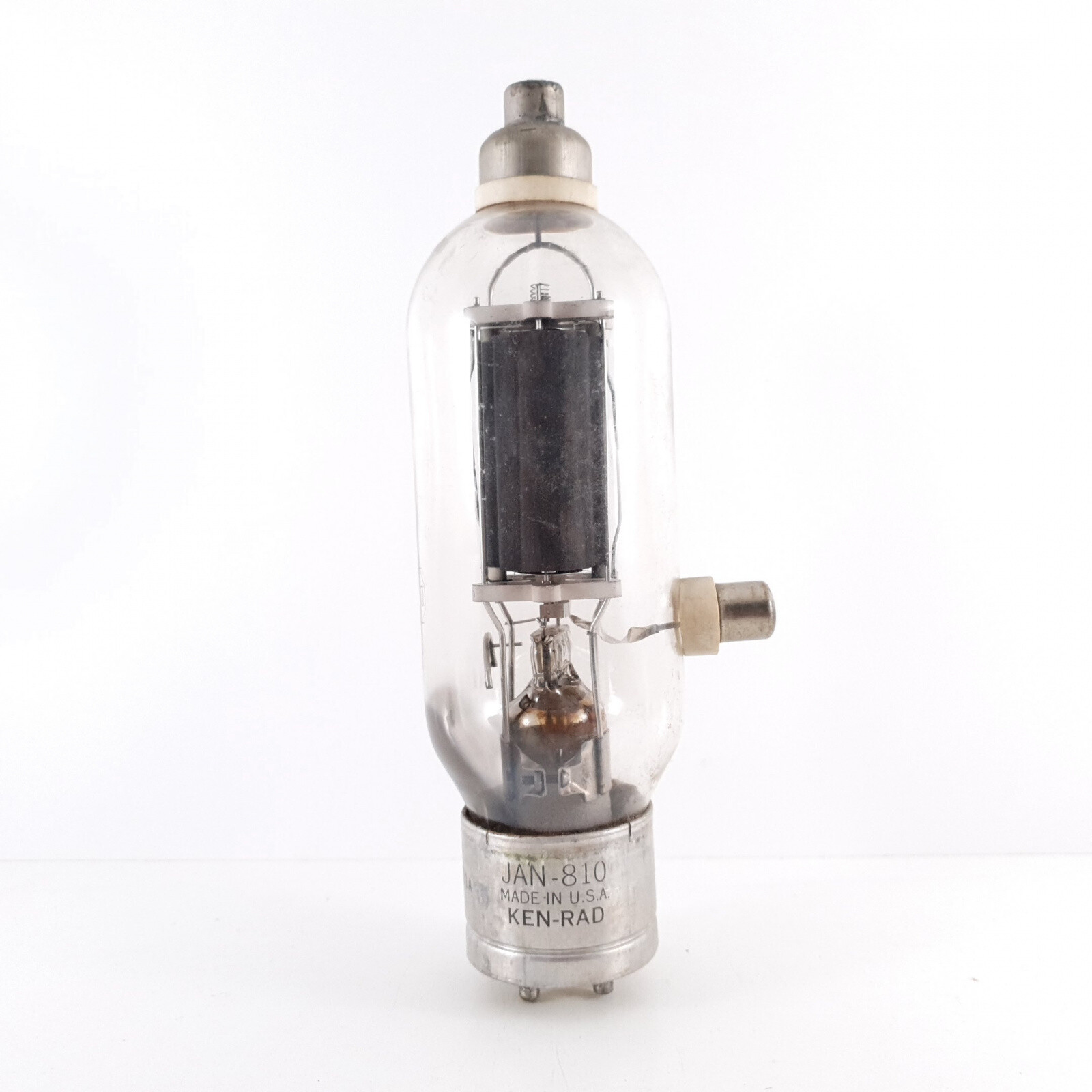 1 X JAN 810 KEN-RAD TUBE. BLACK PLATES. D-GETTER. 4. CH60 | eBay