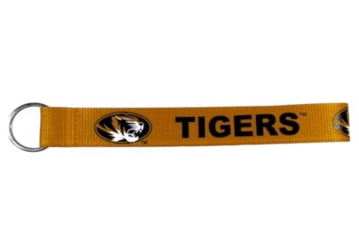 Missouri Tigers Lanyard Key Chain,Wristlet by Siskiyou-Gold-Mizzou-New ...