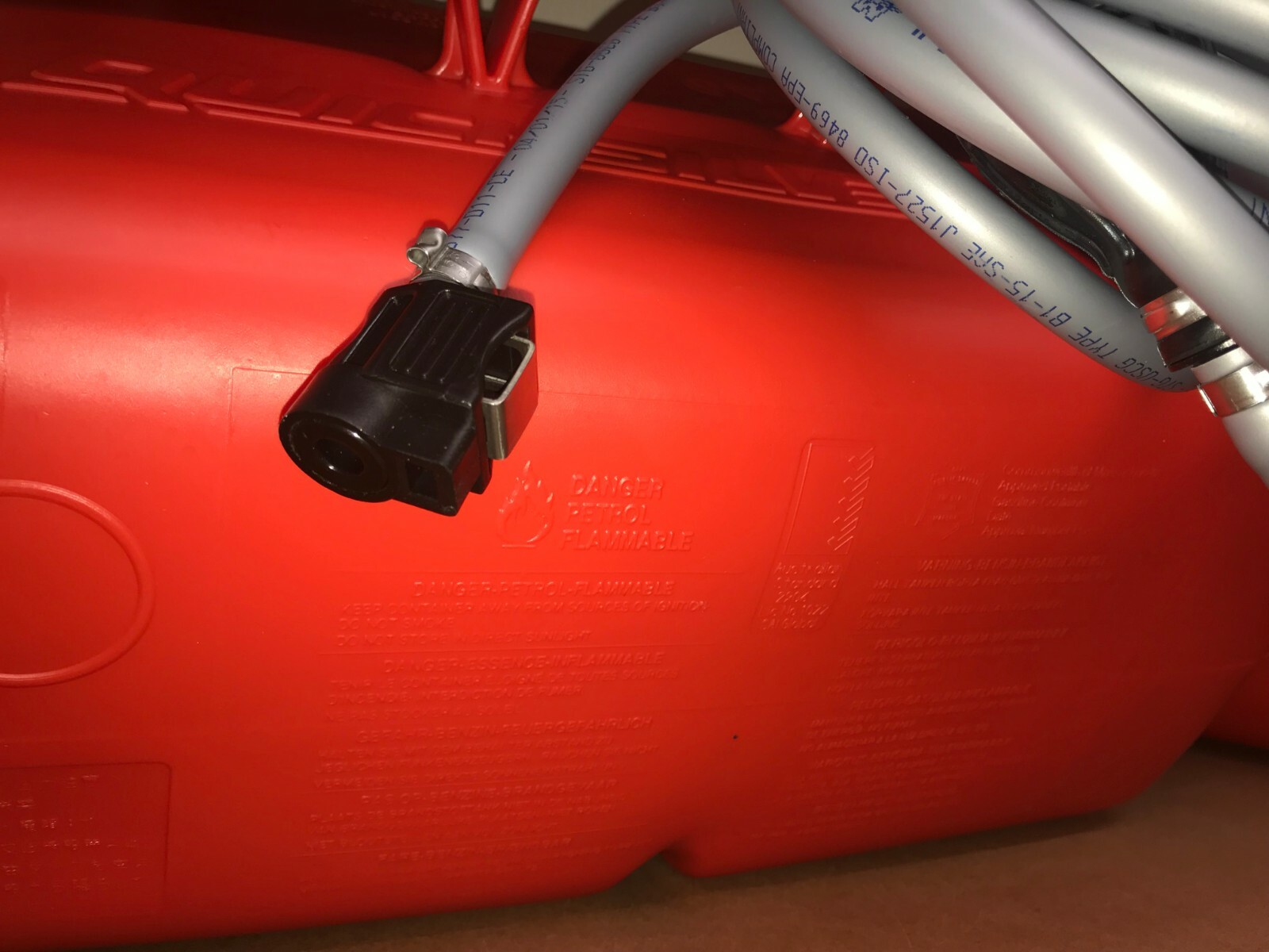 GENUINE Quicksilver 25 Litre Fuel Tank & 12FT Fuel Line for HONDA ...