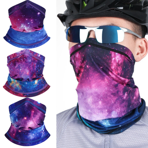 Men Women Breathable Bandana Head Wrap Face Mask Scarf Balaclava for ...