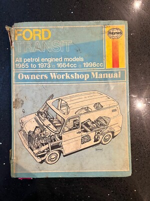 Haynes Workshop Manual Ford Transit 1965-1973 | eBay UK